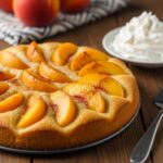 Easy Peach Kuchen Recipe - cooking mama sara