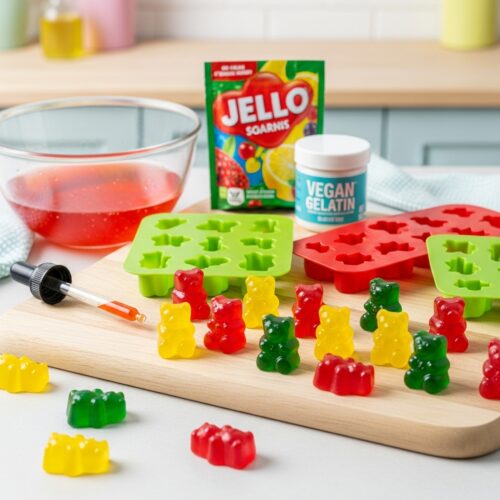 How to Make Gummy Bears - cooking mama sara